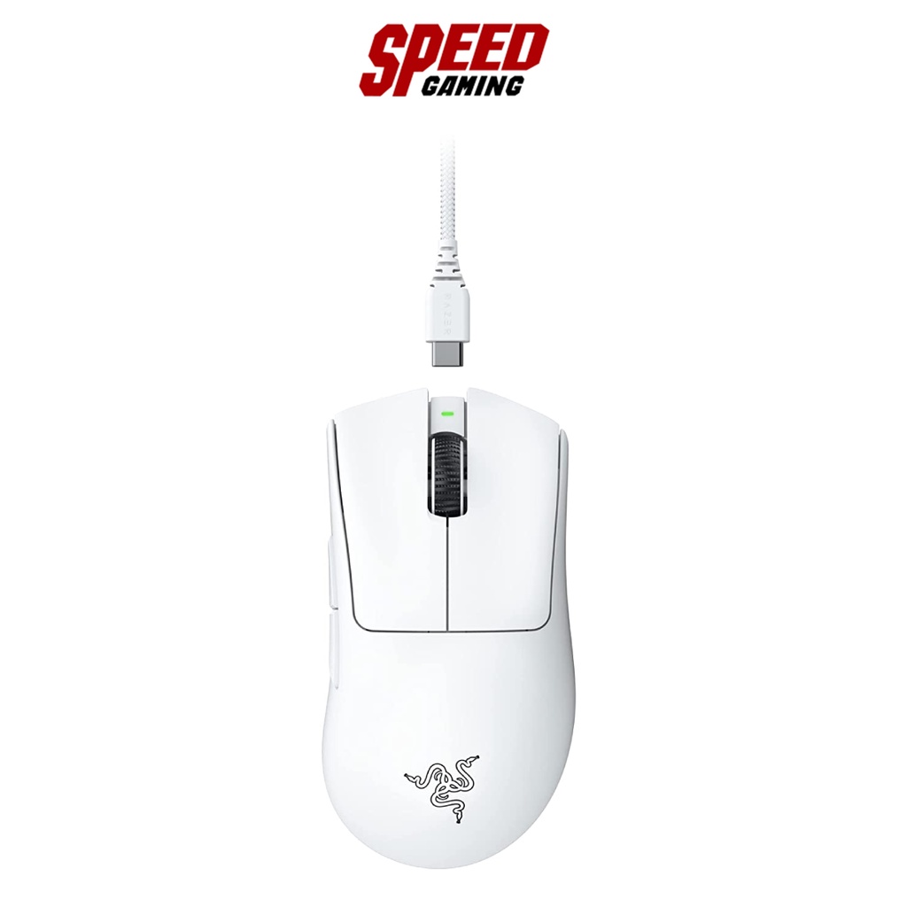 RAZER GAMING MOUSE DEATHADDER V3 PRO WIRELESS WHITE DPI MAX 30000 IPS ...