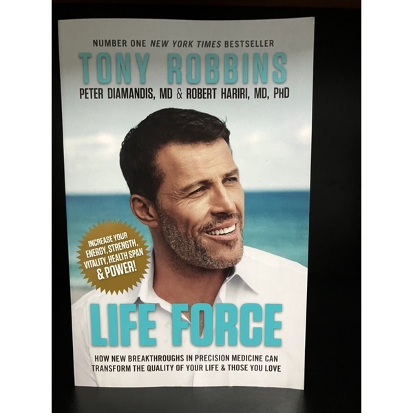 หนังสือภาษาอังกฤษ | Life Force (paperback) : Tony Robbins | Shopee Thailand