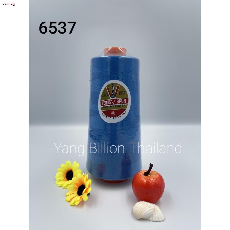 จัดส่งทันที℗ด้ายเย็บผ้าวีนัส ด้ายหลอดใหญ่ ด้ายCMPเบอร์ 60 30/2 แกนส้ม 270g Venus sewing thread ...