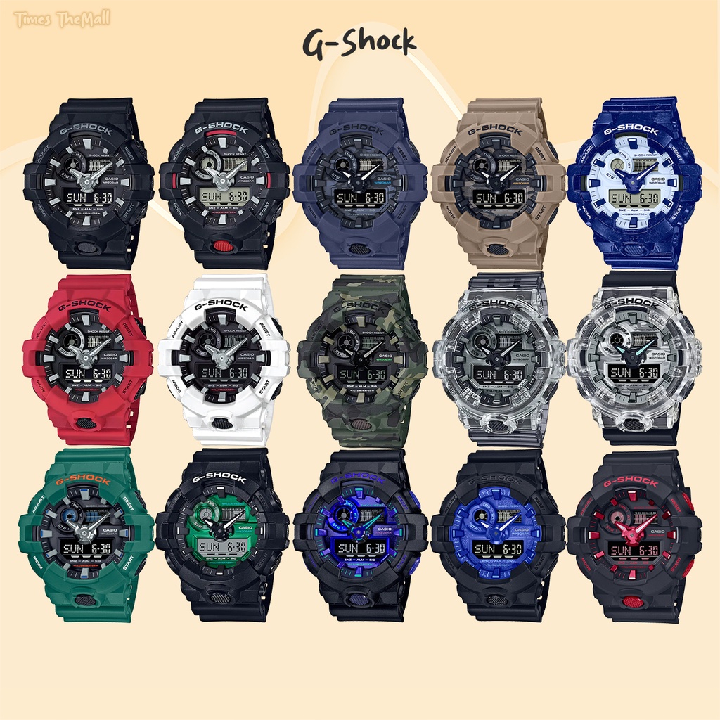 G-SHOCK รุ่น GA-700 ทุกรุ่น!! ของแท้ประกัน CMG 1ปี | Shopee Thailand