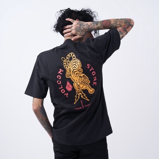 Volcom เสื้อยืด VAF502200 YEAR OF TIGER SS TEE | Shopee Thailand