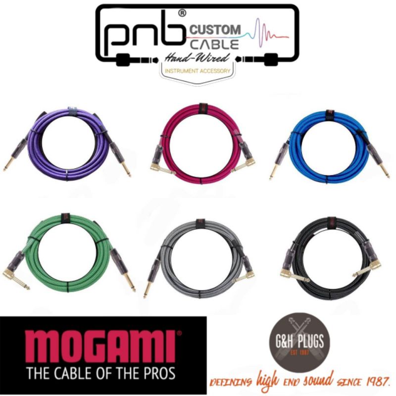 PNB INSTRUMENT CABLE สายสัญญาณเสียงเครื่องดนตรี รุ่น GRANDMASTER ( PLUG ...
