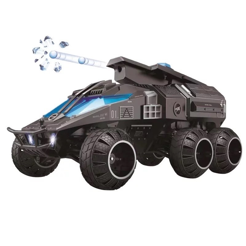รถบังคับวิทยุMARS DETECTING CAR 6WD2.4GHz ยิงกระสุนเจลได้ 1:12 สเกลสวย ...