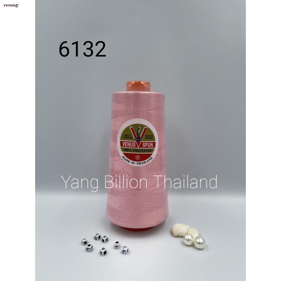 จัดส่งทันที℗ด้ายเย็บผ้าวีนัส ด้ายหลอดใหญ่ ด้ายCMPเบอร์ 60 30/2 แกนส้ม 270g Venus sewing thread ...