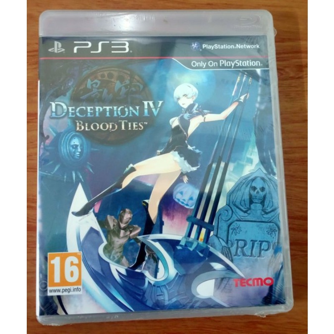 (มือหนึ่ง) แผ่น PS3 Deception IV Blood Ties | Shopee Thailand