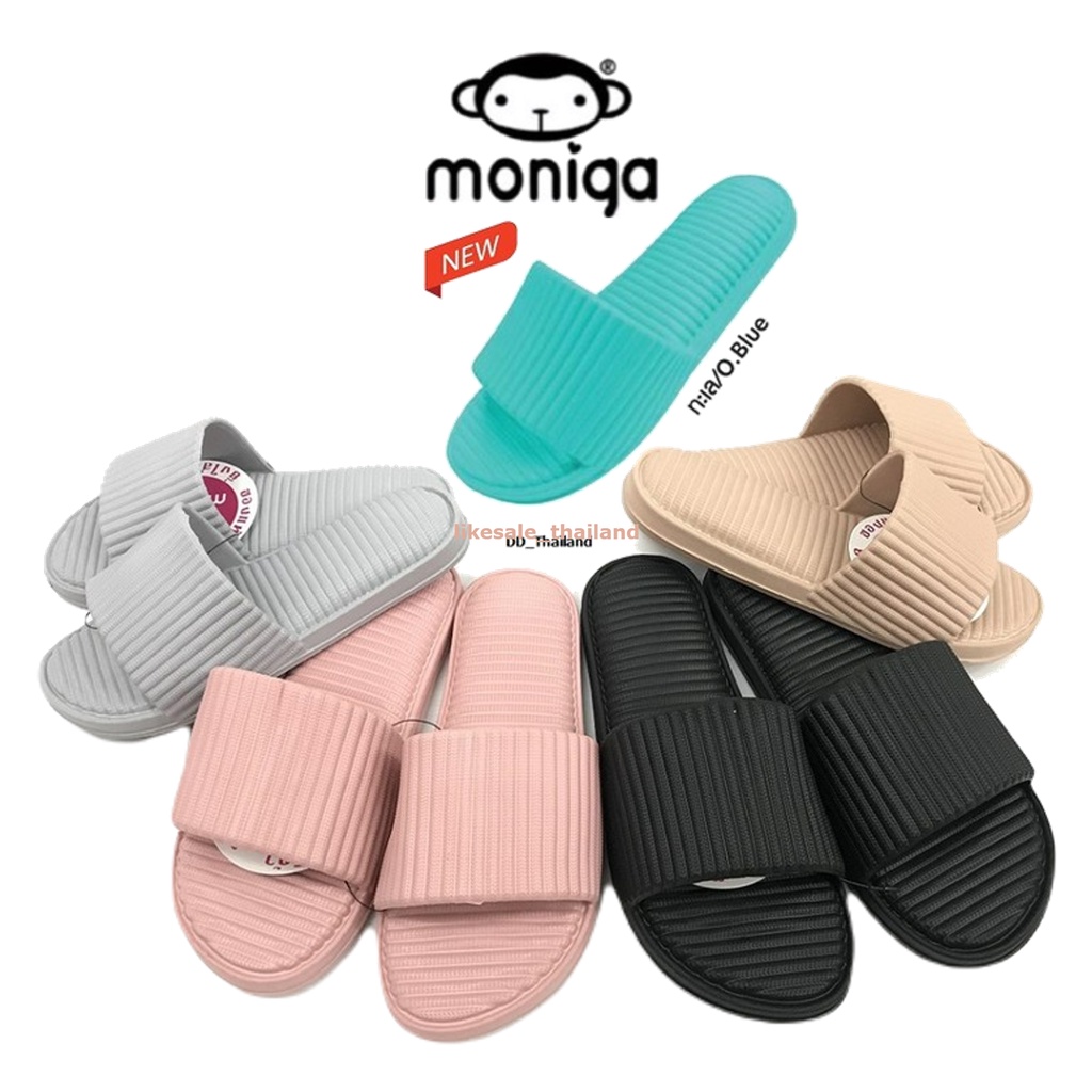 💖 รองเท้าแตะ Monobo Moniga 10.4 แบบสวม นุ่ม เบา สีน่ารัก ของแท้🌿 ...