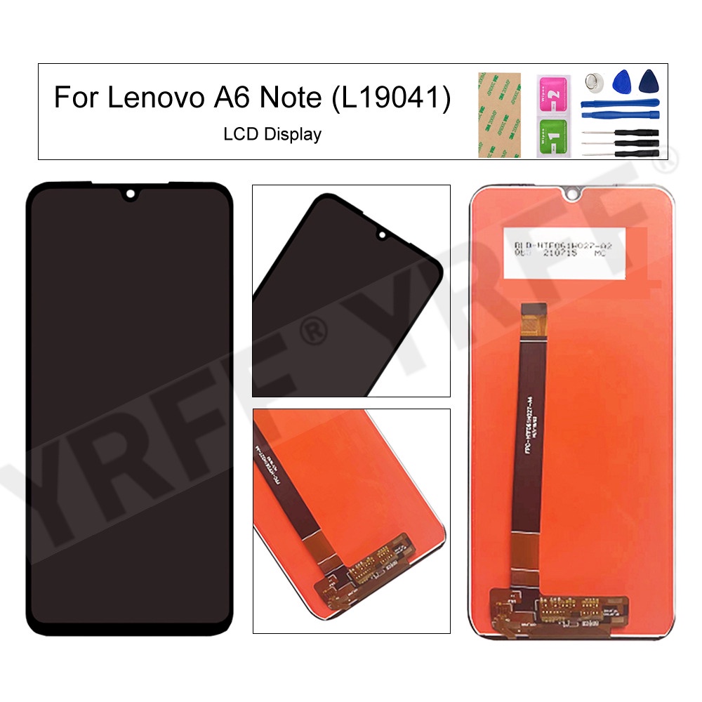 สำหรับ Lenovo A6 Note จอแสดงผล LCD Touch Screen Digitizer Assembly ...