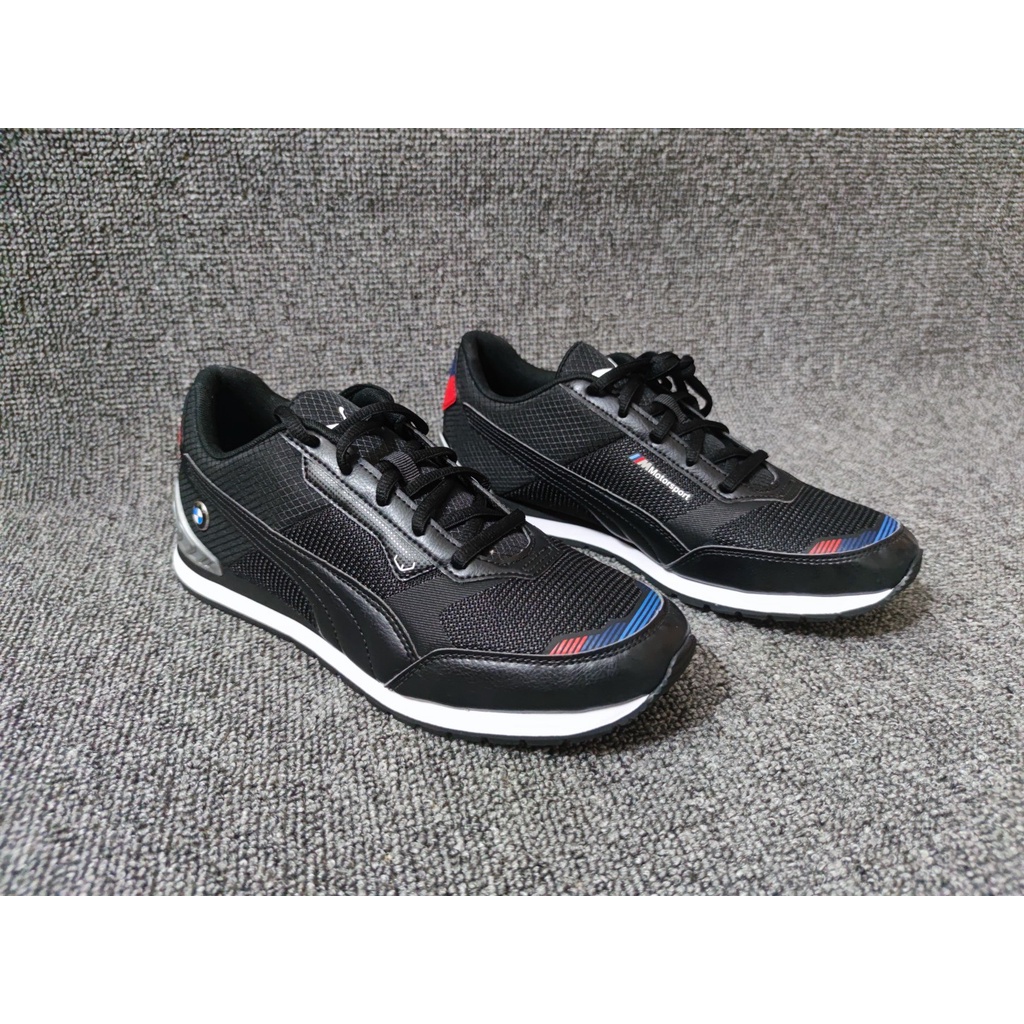 PUMA BMW Rack Racer Joint รองเท้าลำลองสำหรับทั้งผู้ชายและผู้หญิง ออกแบบ ...