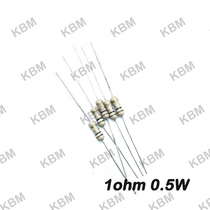Resistor ตัวต้านทาน 1Ohm 0.25W 0.5W 1W 2W 3W 5W | Shopee Thailand