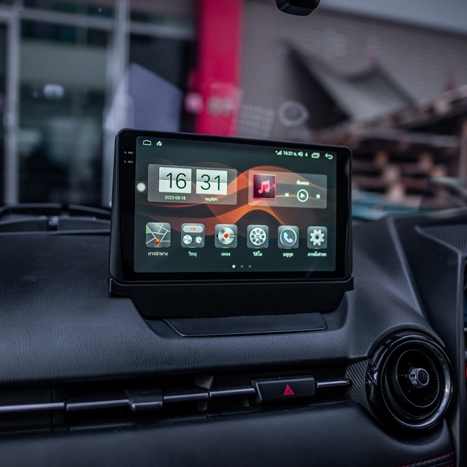 จอแอนดรอยตรงรุ่น Mazda 2 Skyactive 2015 - 2021 ขนาด 9 นิ้วWifiGps ...
