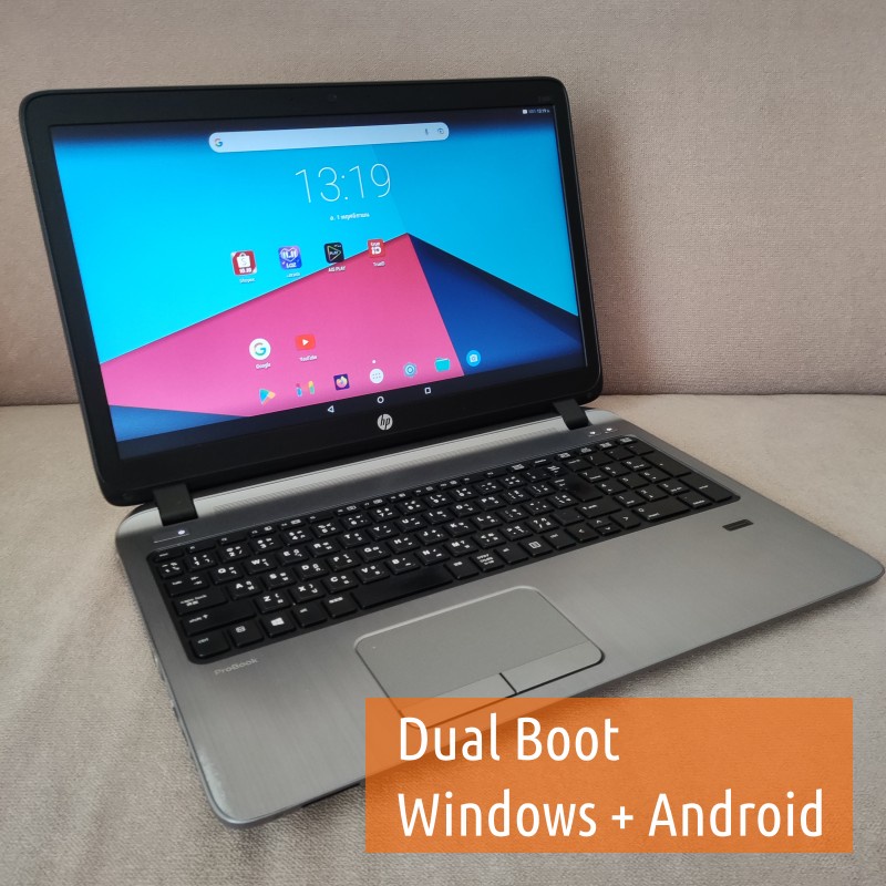 โน้ตบุ้คแอนดรอยด์ Dual Boot Android + Windows - HP ProBook 455 G2 15.6-inch AMD A8-7100 4GB RAM ...