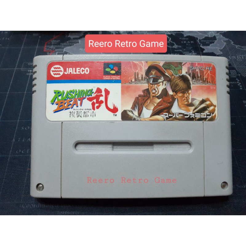 Rushing Beat Run ตลับ Super Famicom (SFC) ของแท้จากญี่ปุ่น สภาพสวย shvc ...