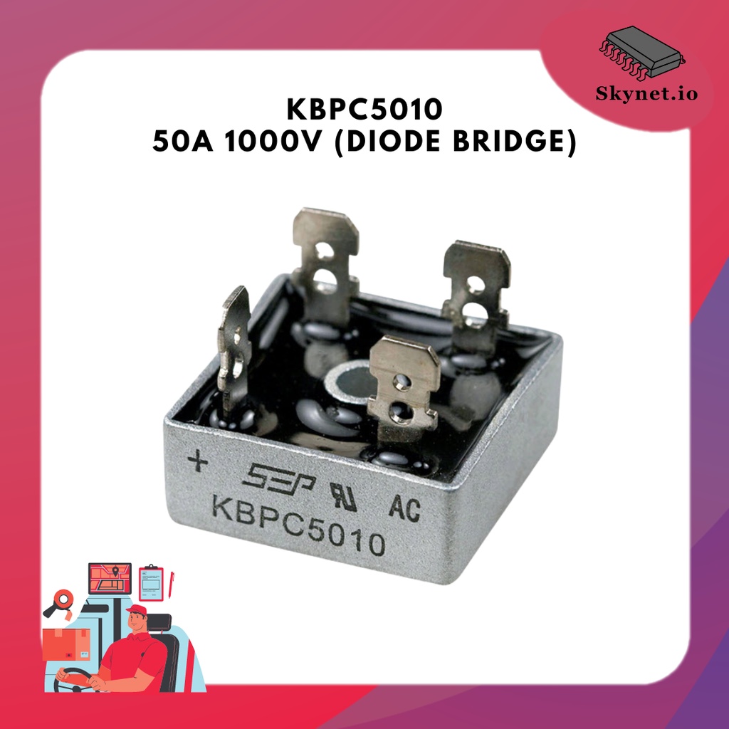 KBPC5010 ไดโอดบริดจ์ 50A 1000V (Diode Bridge) | Shopee Thailand