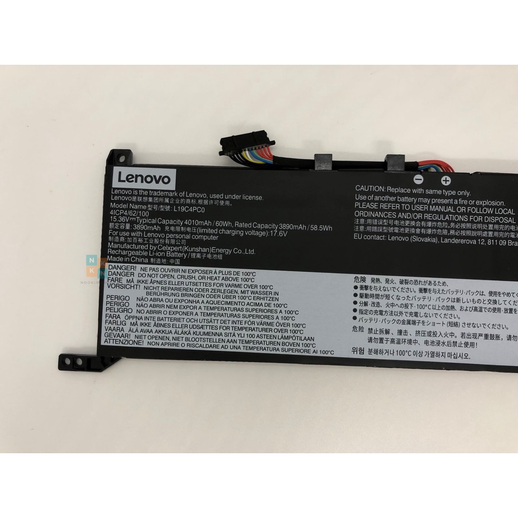 LENOVO แบตเตอรี่ L19C4PC0 ของแท้ (สำหรับ LEGION 5-15ARH05 17IMH05 7 ...
