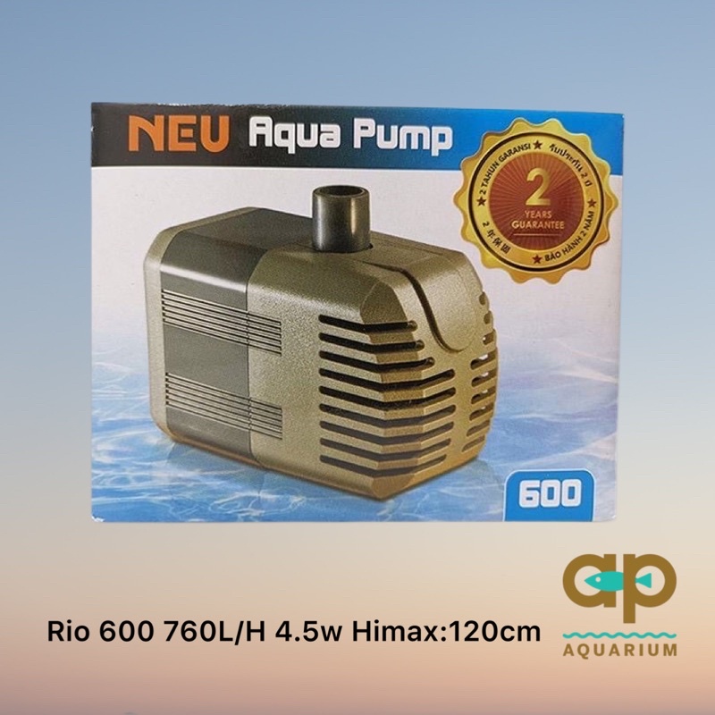 ปั๊มน้ำ Rio+Aqua Pump / power head 600 | Shopee Thailand