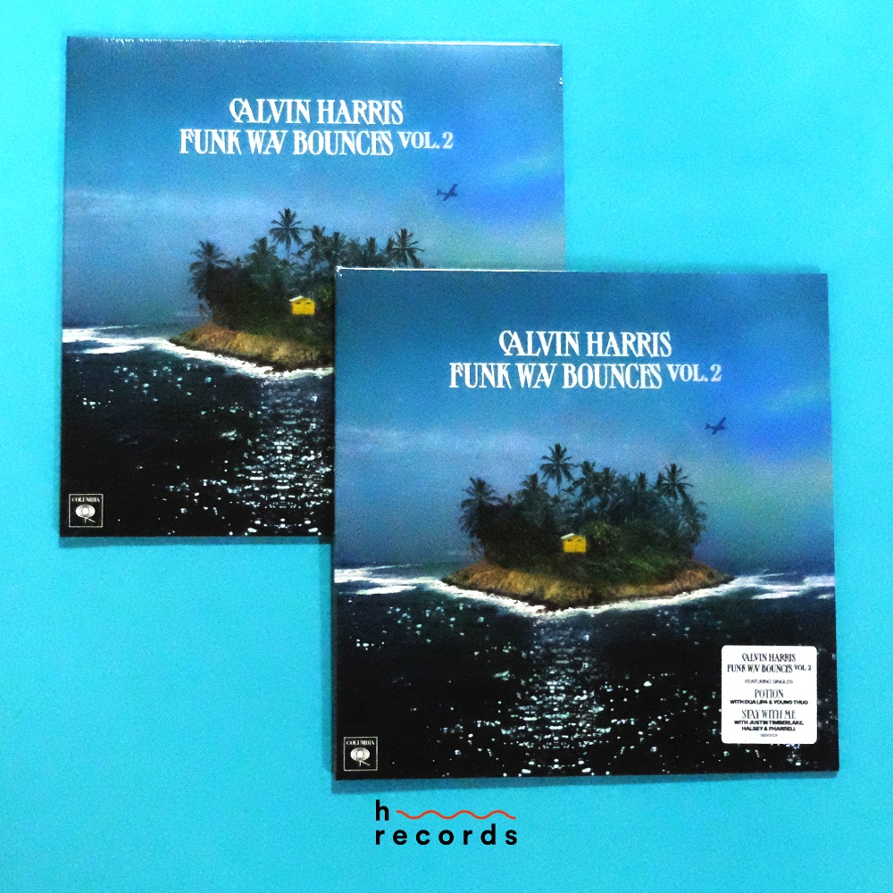 (ส่งฟรี) แผ่นเสียง Calvin Harris - Funk Wav Bounces Vol. 2 (Black Vinyl ...