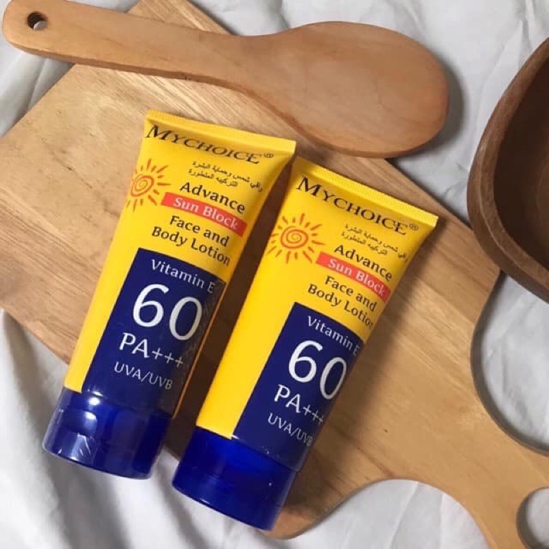 My Choice Advance Sun Block 150 g. กันแดดมายชอยส์ ปกป้องได้ทั้ง UVA และ ...