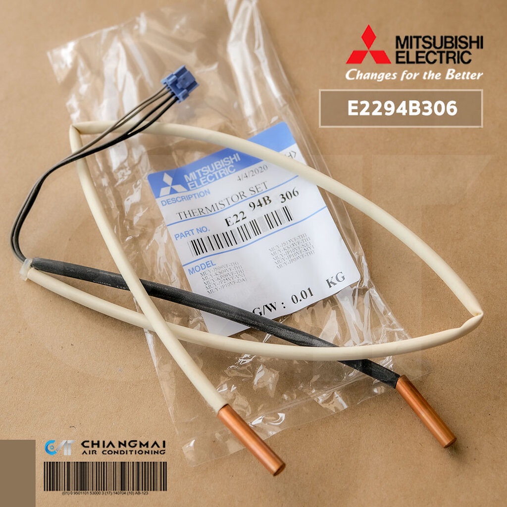 E2294B306 เซ็นเซอร์แอร์ Mitsubishi Electric เซ็นเซอร์คอยล์ร้อน แอร์ ...