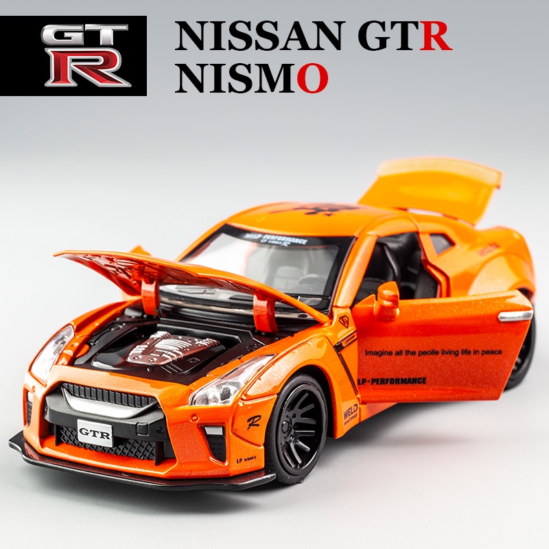 โมเดลรถบรรทุก ยานพาหนะจําลอง รุ่น Nissan GTR R35 ขนาด 1:32 ของเล่น ...