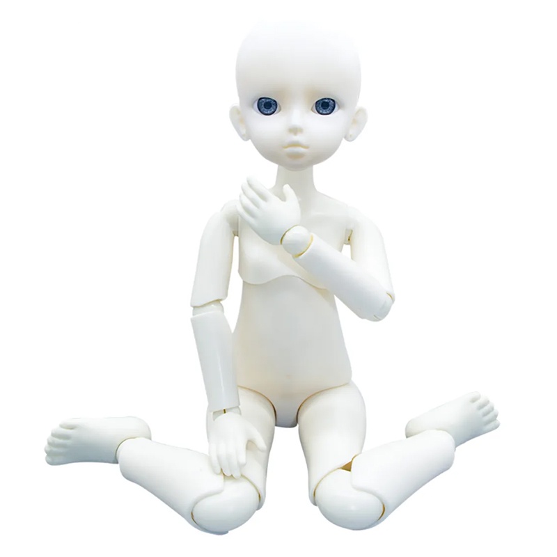 1/6 Bjd ผิวขาวตุ๊กตาอุปกรณ์เสริมหัว/ Body Multi ข้อต่อเคลื่อนย้ายได้ 27 ...