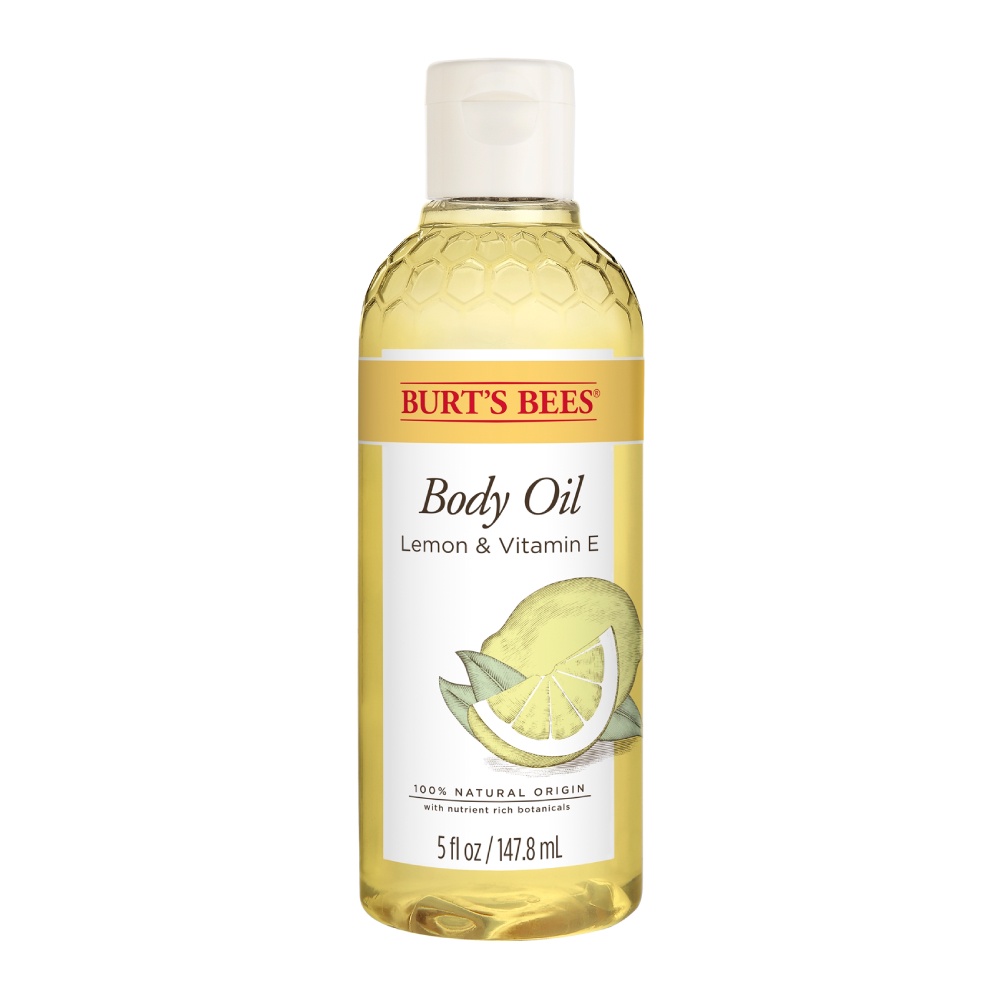 Burt's Bees BODY OIL WITH LEMON AND VITAMIN E 147.8 ml | Shopee Thailand