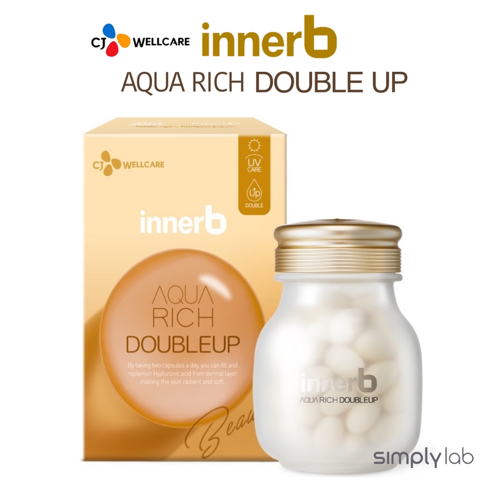 [CJ Innerb] Aqua Rich Double UP No. 1 จากเกาหลี, 56 เม็ด 600 มก. x 56 ...