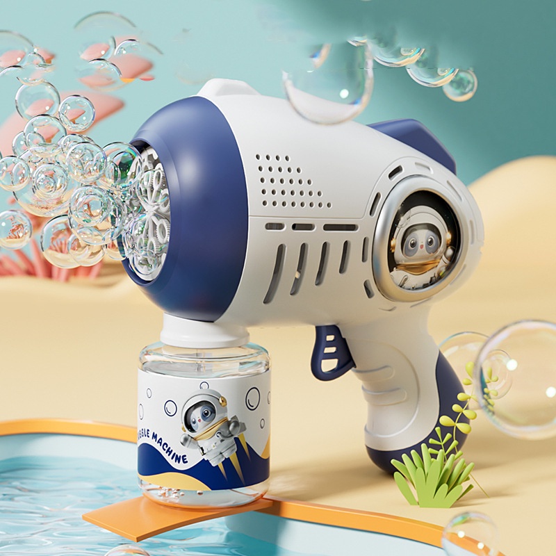 ℗Space Astronaut Bubble Machine Children Holding Fully Self-Electric ...