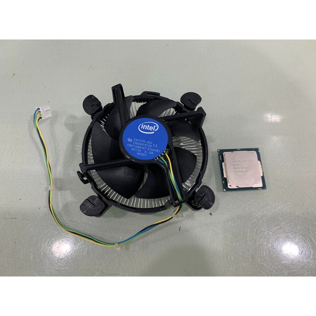 CPU 1151 INTEL PENTIUM Gold G5500 3.80 GHz ความแรง พอๆกับ i5 Gen4 มือสอง สภาพสวยๆ พัดลมแท้ๆ ...