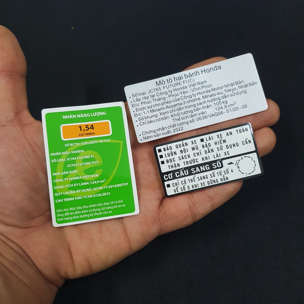 Future 125 SPECIFICATIONS STAMP FULL DETAILED SHARP ตัวเชื่อมต่อ ZIN ...