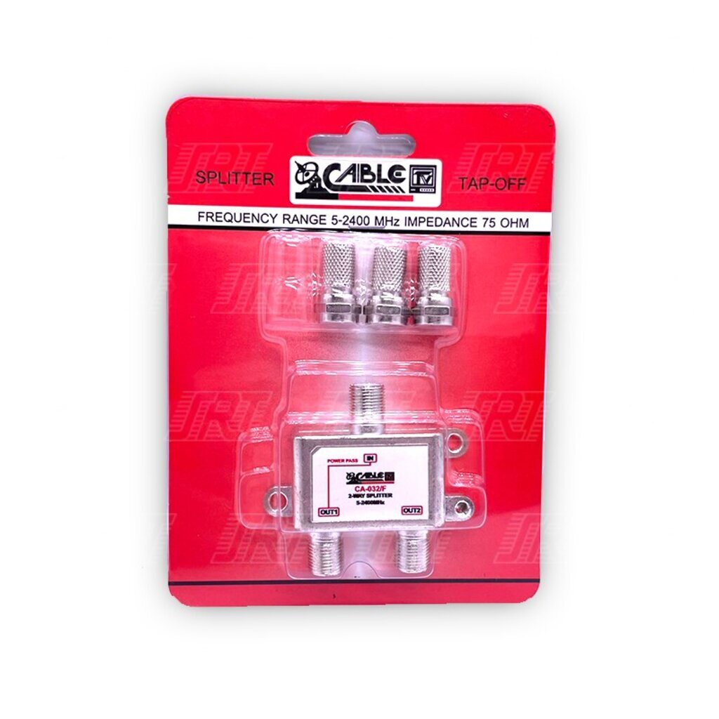 ระบบเครือข่าย ระบบเคเบิลทีวี | CABLE SPLITTER 2WAY | 3 WAY | 4 WAY | CA053/F CA032/F CA074/F ...