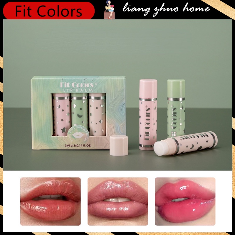 Fit Colors 3 In 1 ลิปบาล์มมิ้นท์ ลิปสติก เปลี่ยนสีตามอุณหภูมิ ให้ความ ...