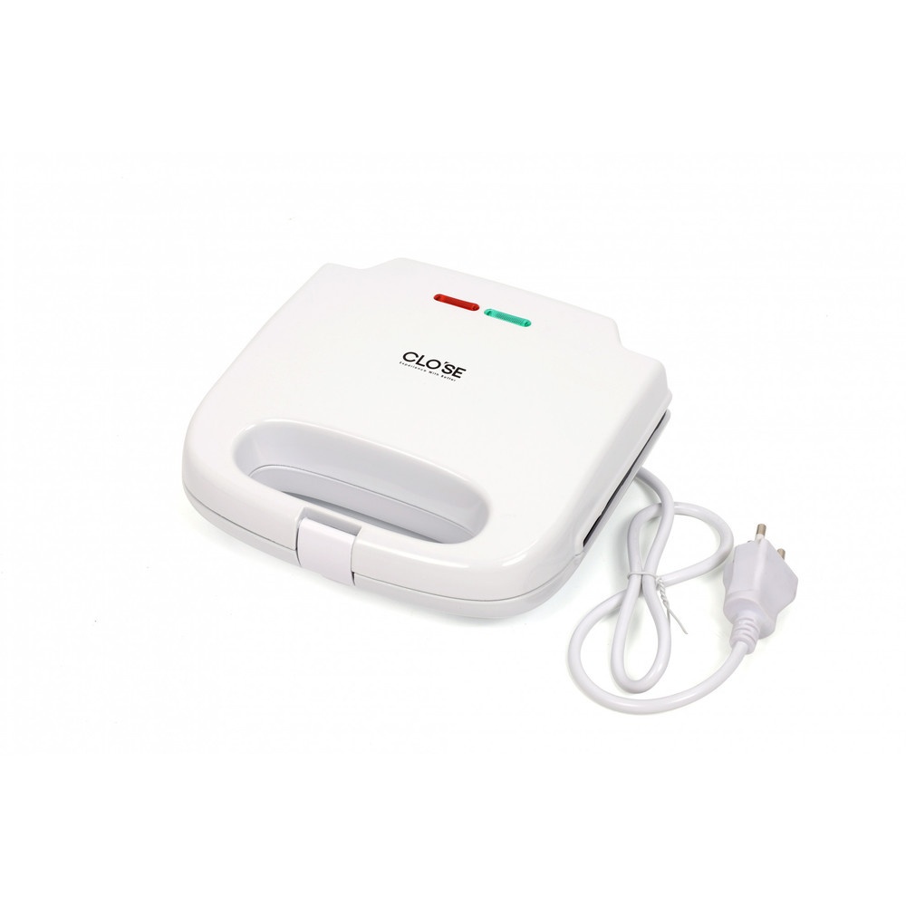 CLOSE เครื่องทำแซนวิซ 700 วัตต์ รุ่น KJ-177 ขนาด สีขาว | Shopee Thailand