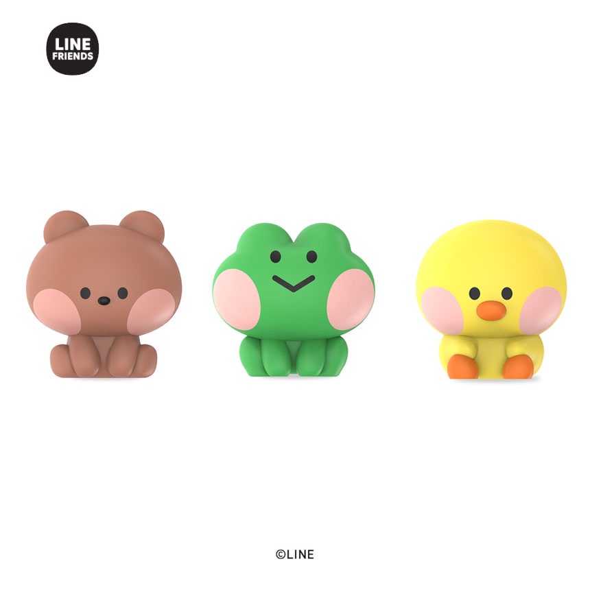 [LINE FRIENDS OFFICIAL] LINE FRIENDS minini Monitor Figure | Shopee ...