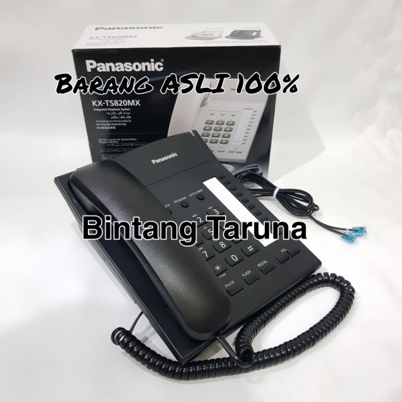 โทรศัพท์ Panasonic KX-TS820MX โทรศัพท์สาย Panasonic KX-TS820 Panasonic KX-TS820MX | Shopee Thailand