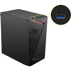 CASE (เคส) MSI MAG SHIELD M300 /M301(MICRO-ATX) (#3901306587) Model ...