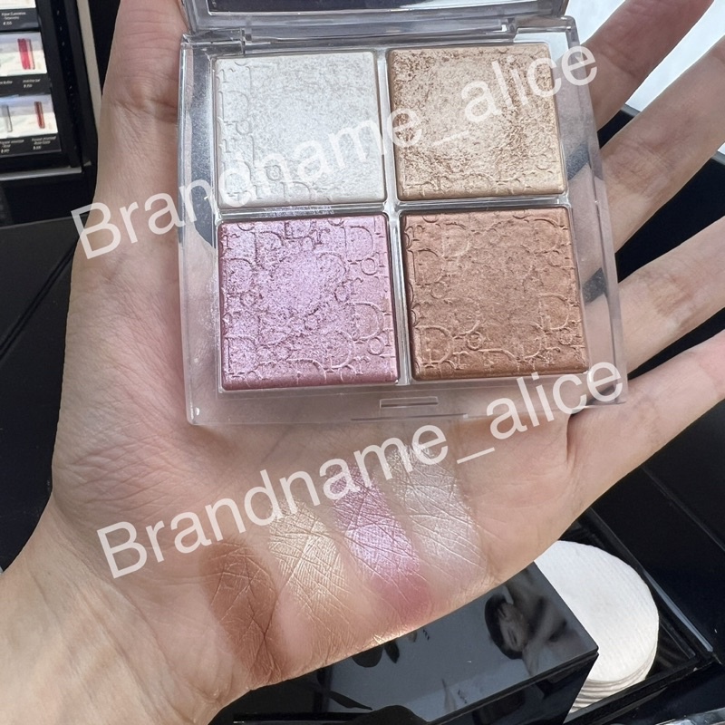 แท้💯 Dior backstage glow face palette สี 001, 002, 003, 004 🎉 | Shopee Thailand