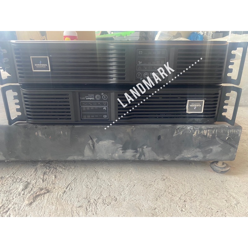เครื่องสำรองไฟ EMERSON GXT3-3000RT230 สินค้ามือสอง ไม่มีแบตเตอรี่ ...