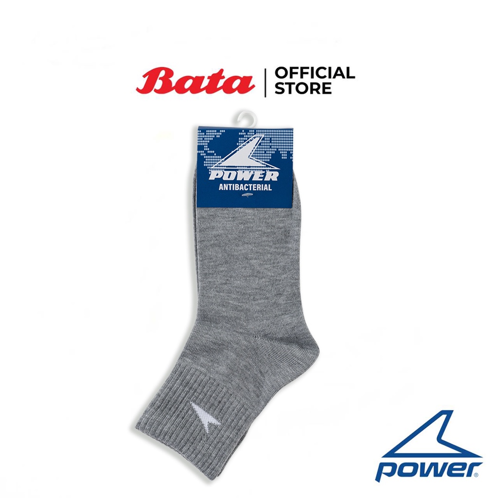Bata บาจา ยี่ห้อ Power SOCKS ถุงเท้าผู้ชาย ถุงเท้ากีฬา ถุงเท้าข้อสูง ...