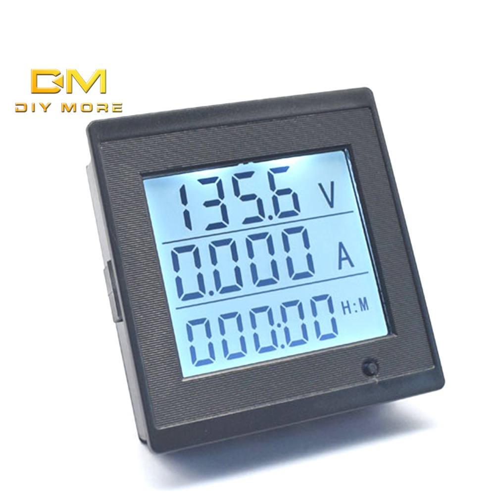 Diymore DC6V-200V 20A DC โวลต์มิเตอร์ แอมมิเตอร์ ตรวจสอบพลังงาน | Shopee Thailand