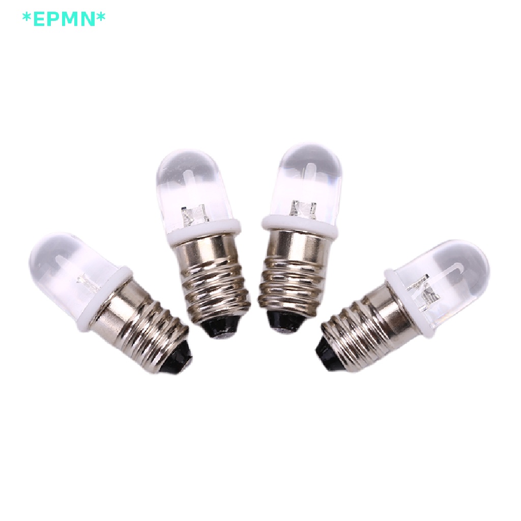 Epmn> ใหม่ หลอดไฟ Led E10 DC 3V 4.5V สําหรับไฟฉาย 5 ชิ้น | Shopee Thailand