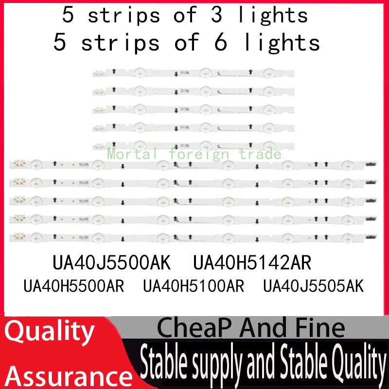 ใหม่ ไฟแบ็คไลท์ทีวี LED UA40J5500AK UA40H5142AR UA40H5500AR UA40H5100AR ...
