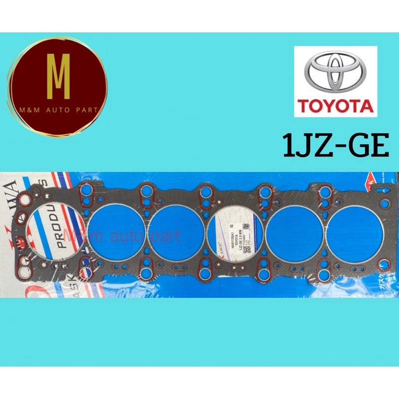 ประเก็นฝาสูบ TOYOTA 1,2JZ-GE CROWN JZS130 LEXUS GS300,JZS130,JZS140,JZX90,JZA80 DOHC 2500CC 24V ...