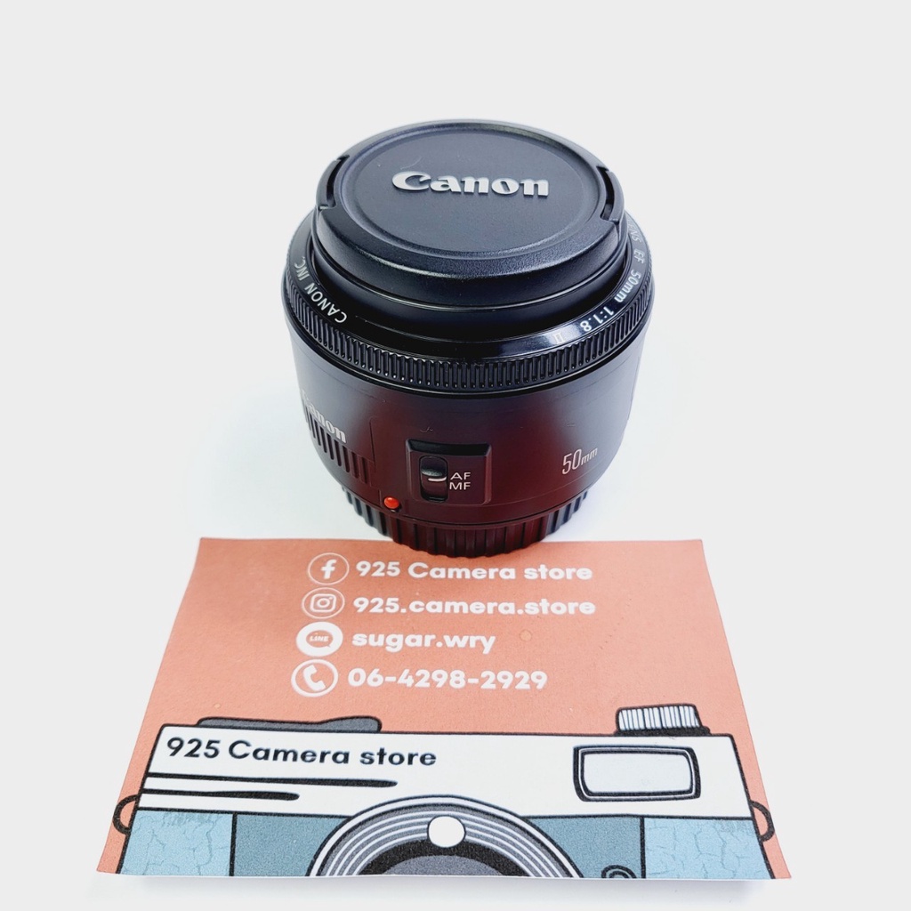 เลนส์ CANON EF 50mm f1.8 II | Shopee Thailand