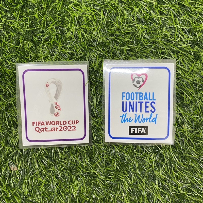 แผ่นแพทช์พีวีซี ลาย World cup 2022 Qatar patch wc patch 2022 | Shopee ...