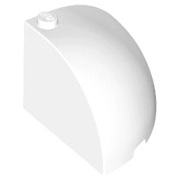 [263] ชิ้นส่วนเลโก้ Lego Part Brick, Round Corner 4 x 4 x 2 2/3 Dome ...