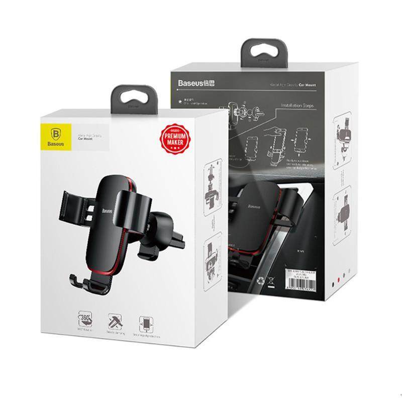 Baseus Universal Car Phone Holder (สีเทา Gray) ที่วางโทรศัพท์มือถือใน ...