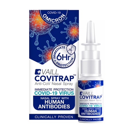 Vaill CoviTRAP Anti-CoV Nasal Spray เวลล์โควิแทรป แอนติ-โคฟ นาซาล ...