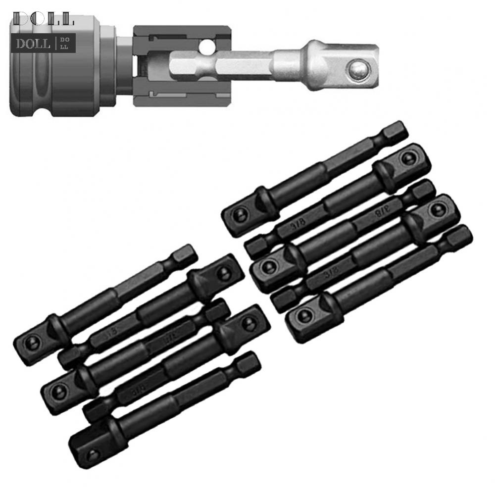 【DOLLDOLL】10PCS 3/8\ Impact Adapter Square Socket Bit Adapter Hex ...