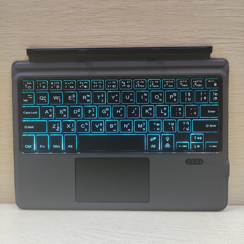 Bluetooth แป้นพิมพ์ ไทย Microsoft Surface Keyboard Type Cover Pro10/X/9 ...