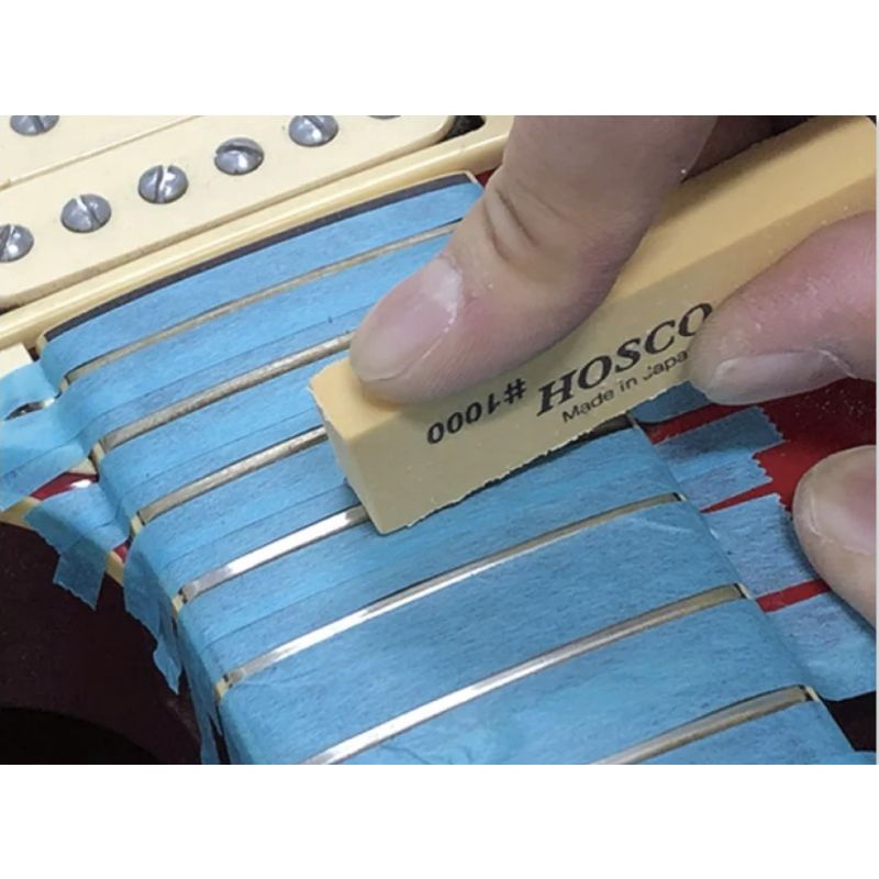 อุปกรณ์ช่างกีต้าร์มืออาชีพ ยางลบขัดเฟรท Rubber Fret มี3ความละเอียด ...